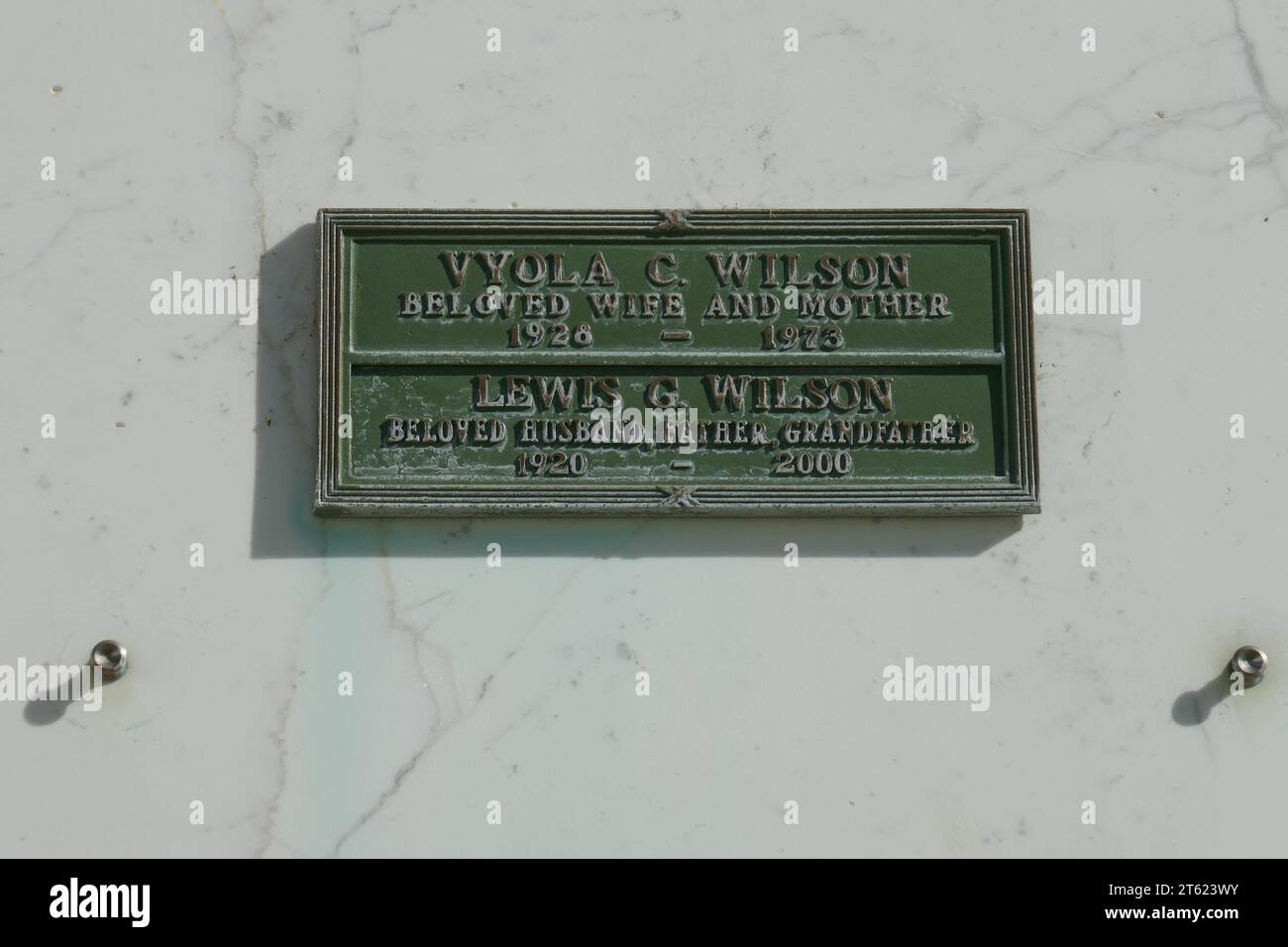 Los Angeles, California, USA 6th November 2023 Actor Lewis Wilson Grave ...