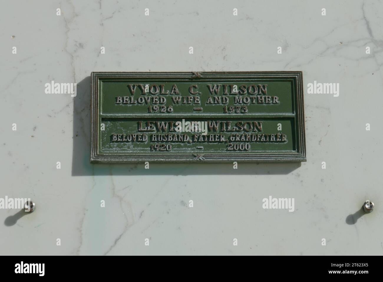 Los Angeles, California, USA 6th November 2023 Actor Lewis Wilson Grave ...