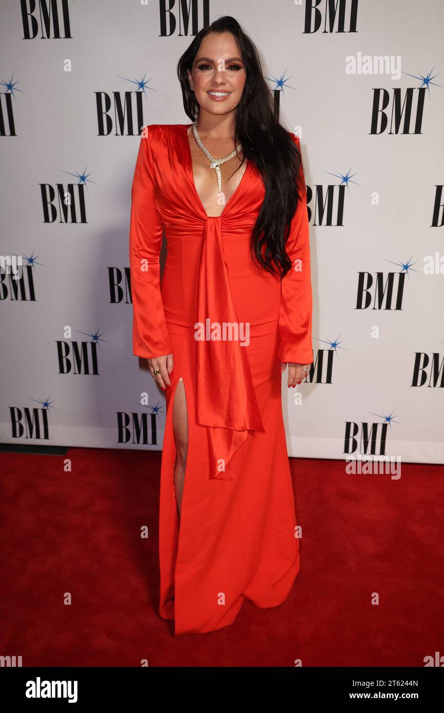 Nashville, USA. 07th Nov, 2023. Renee Blair arriving at the 68th Annual ...