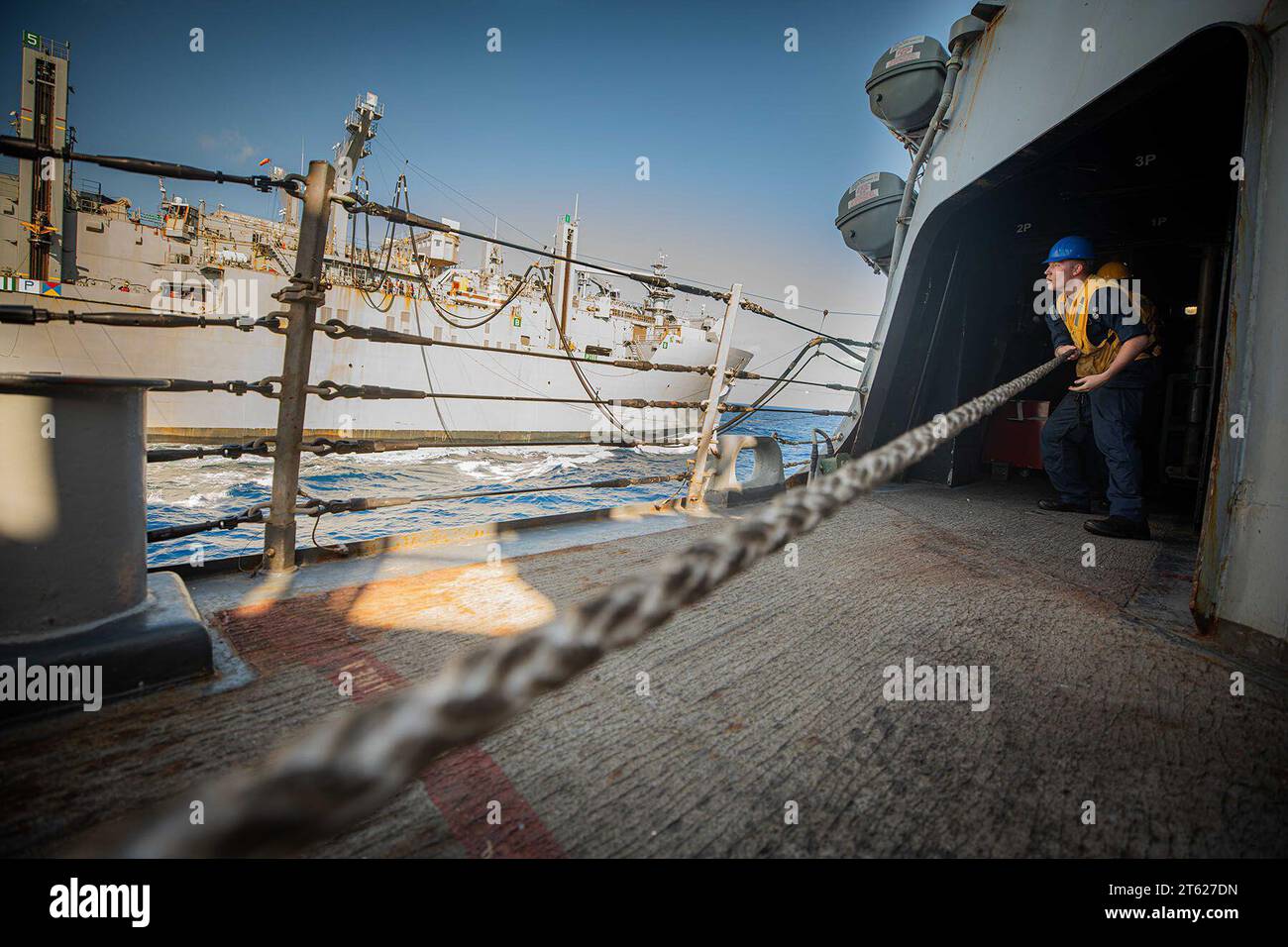 October 16, 2023 - Virginia, USA: Sonar Technician (Surface) 2nd Class ...