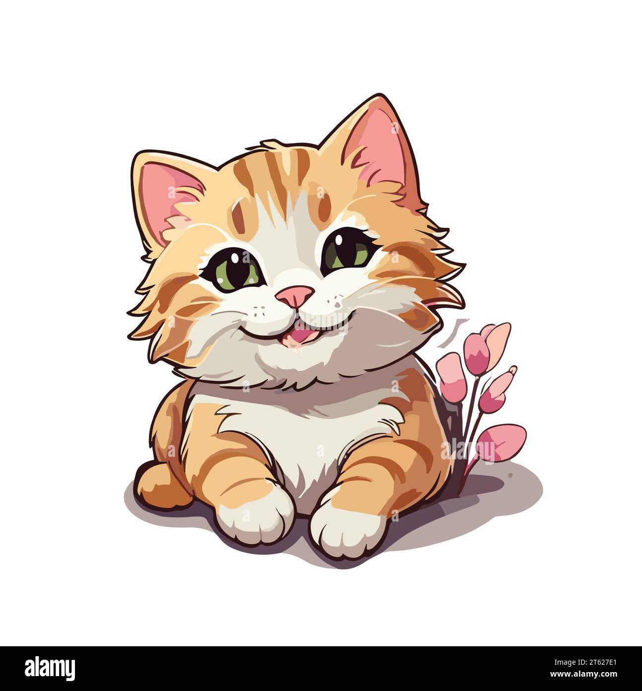 Happy vectors hi-res stock photography and images - Alamy