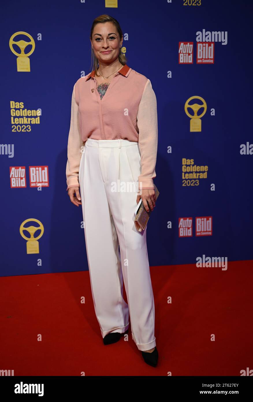 Berlin, Germany. 07th Nov, 2023. Lina van de Mars comes to the "Golden ...