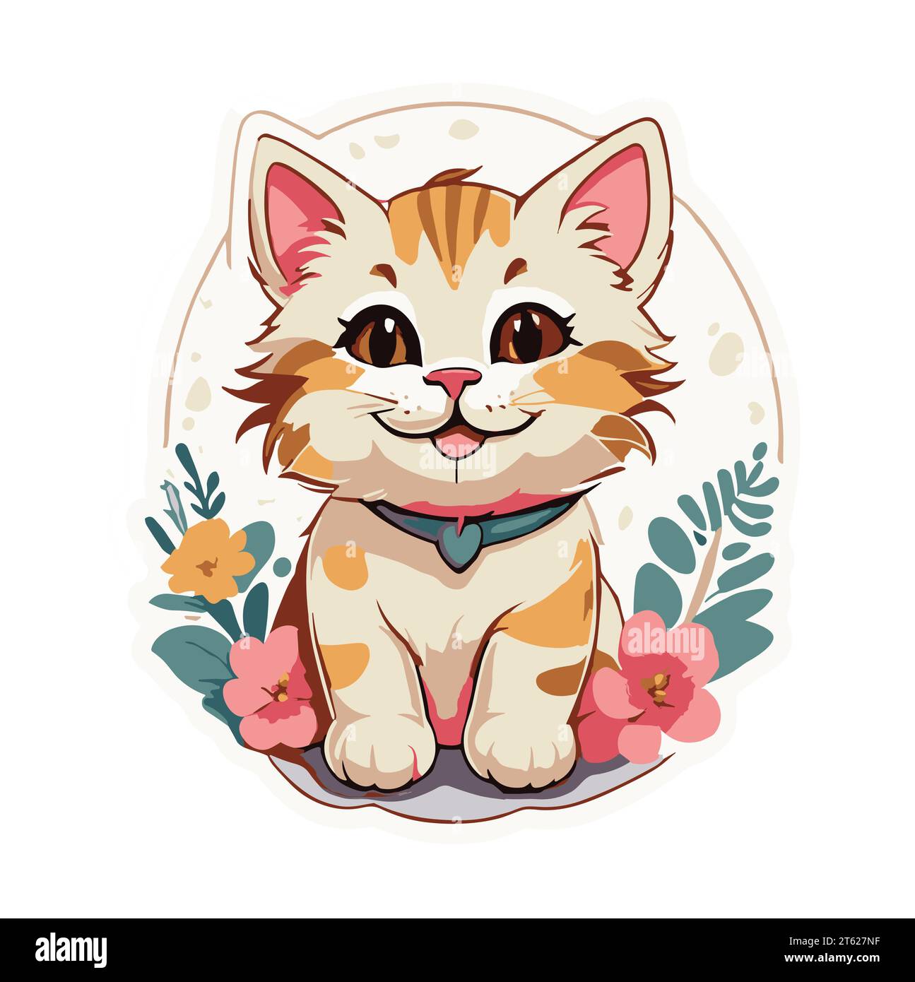 Kitten vector vectors hi-res stock photography and images - Alamy