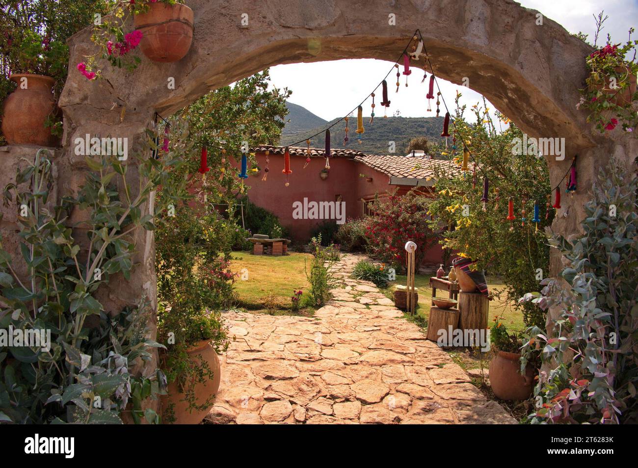 Traditional Peruvian house in Sacred Valley, Peru Stock Photo - Alamy