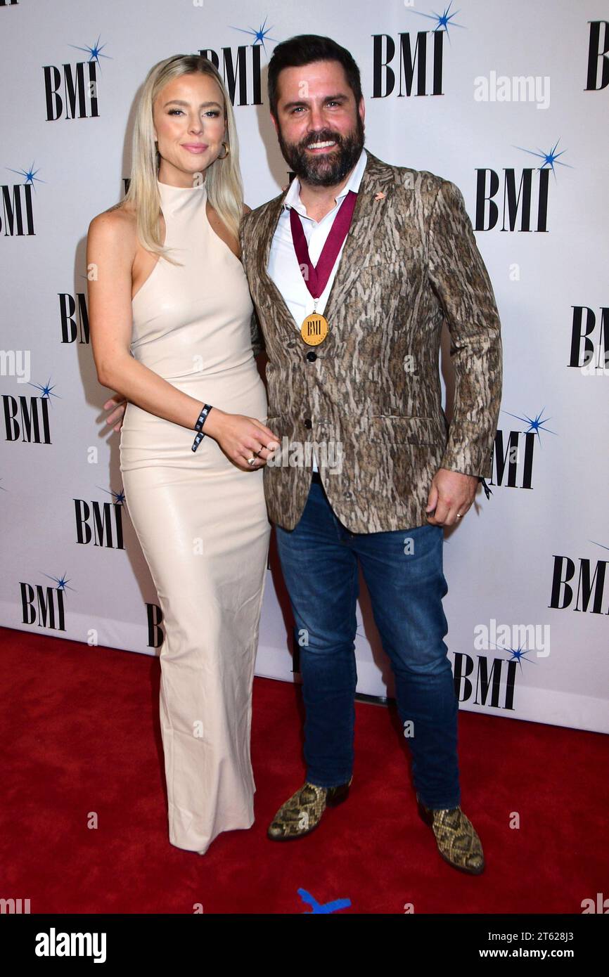 Nashville, Tennessee, USA. 07th Nov, 2023. Jared Mullins. 2023 BMI Country Awards held at BMI ...