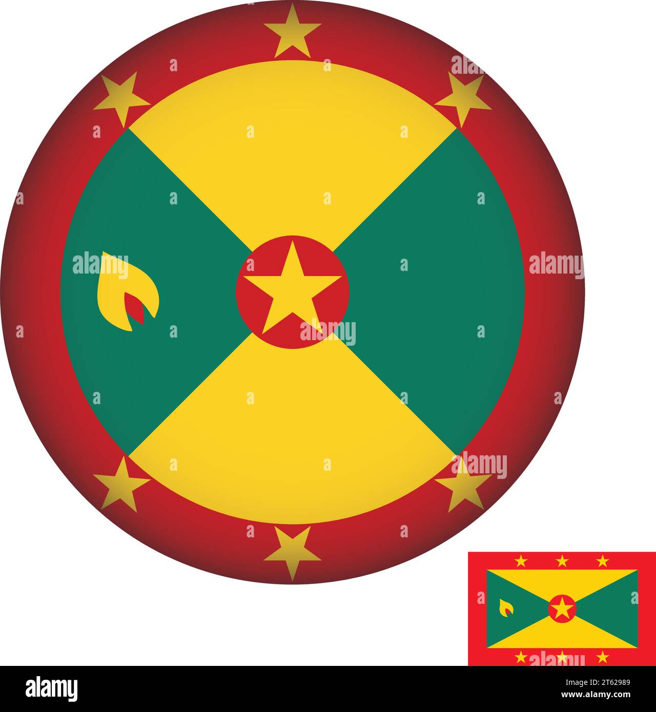 Grenada flag hi-res stock photography and images - Alamy