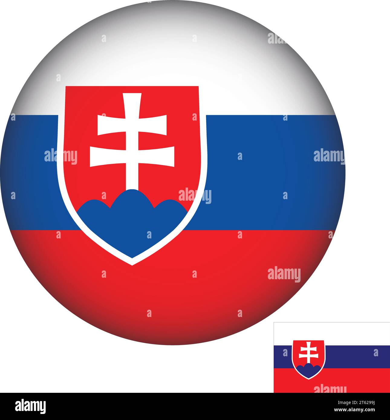 Official flag of slovakia hi-res stock photography and images - Alamy