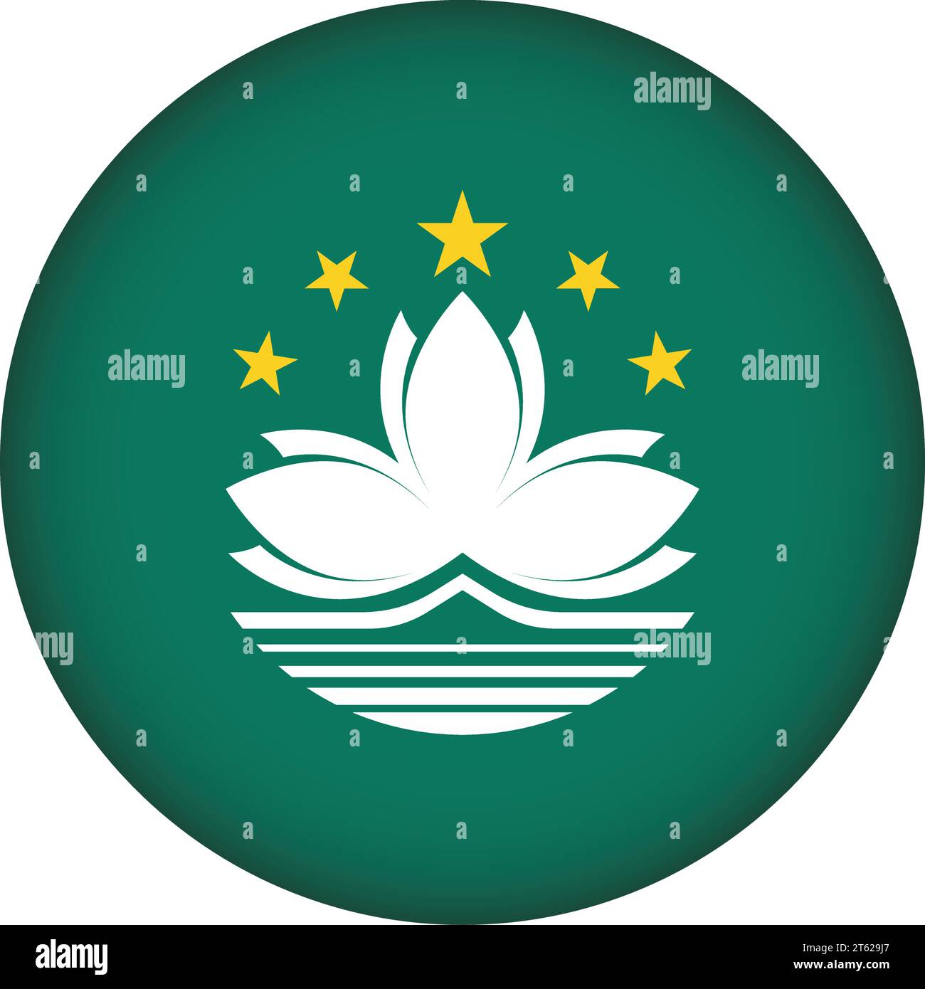 Official flag of macau Stock Vector Images - Alamy