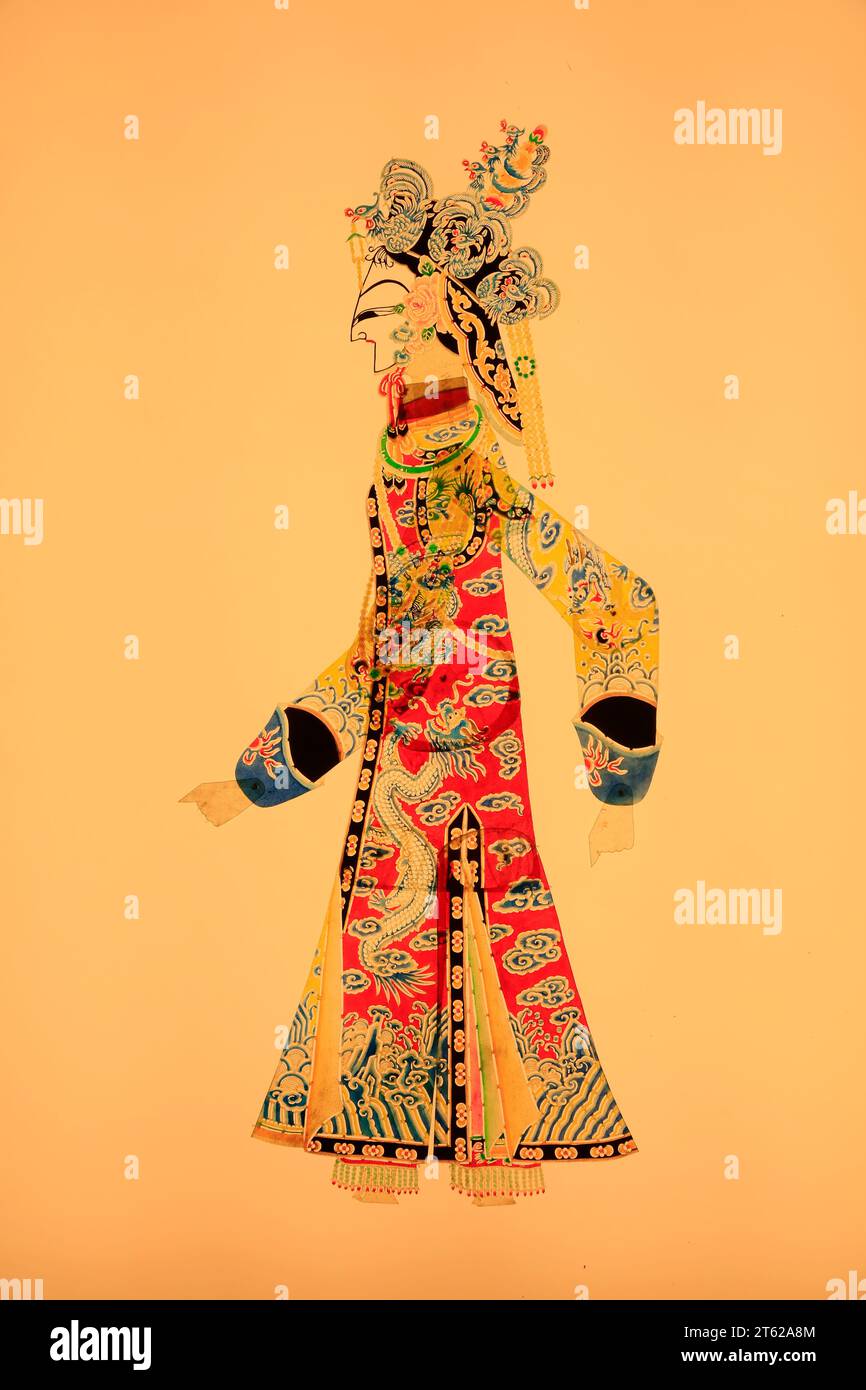 traditional Chinese paper-cut works, closeup of photo Stock Photo - Alamy