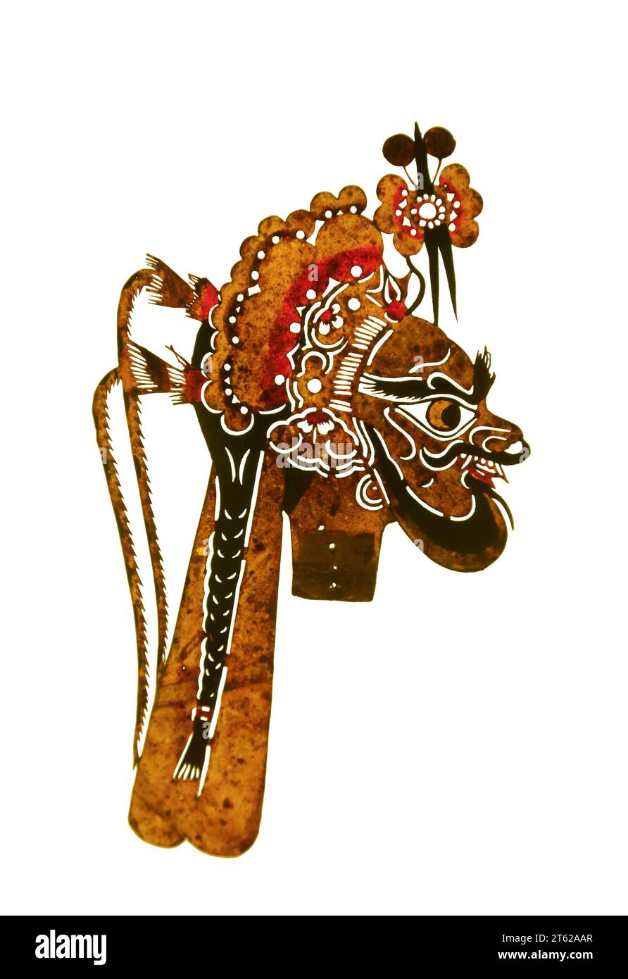 traditional Chinese paper-cut works, closeup of photo Stock Photo - Alamy