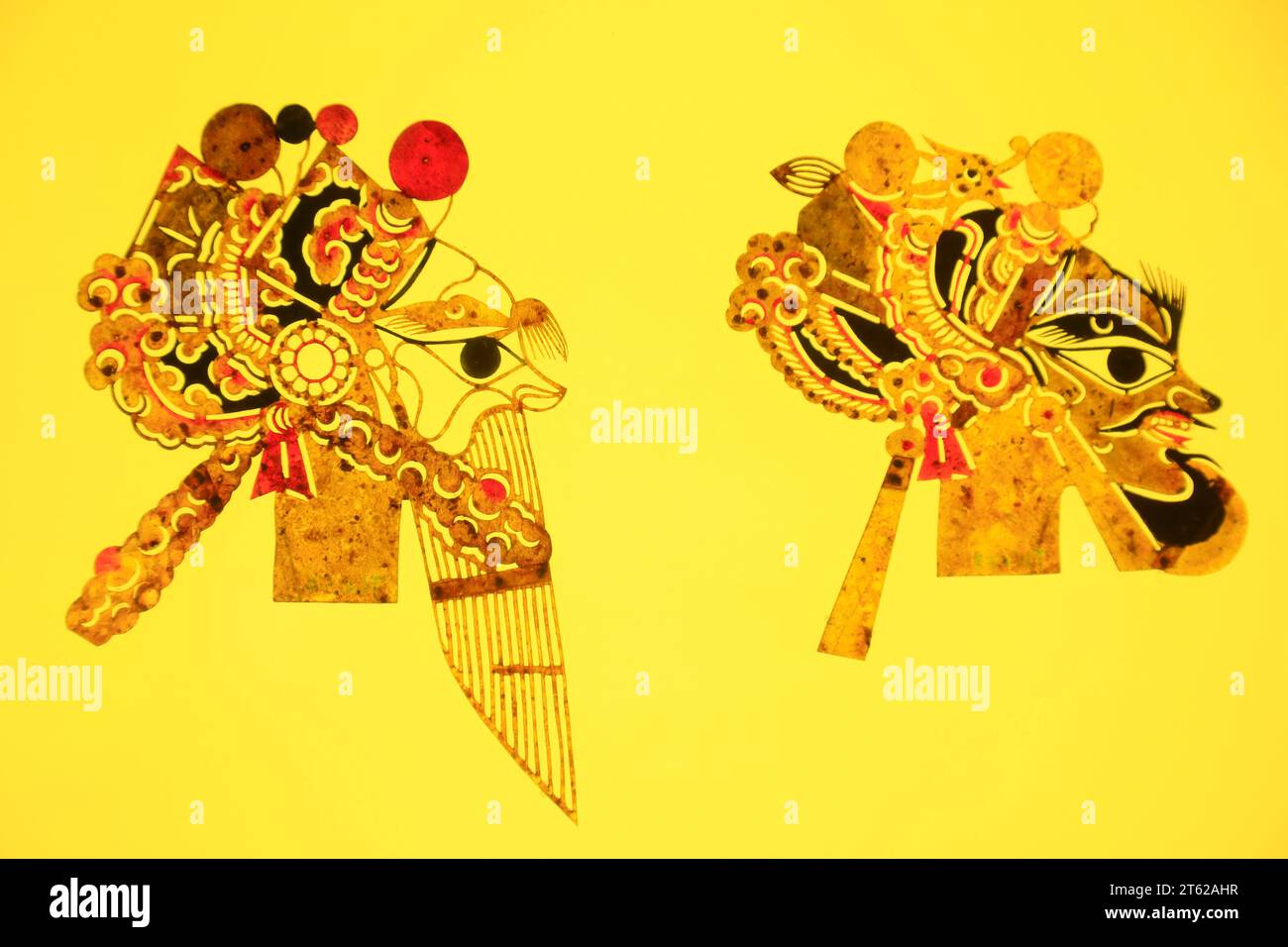 traditional Chinese paper-cut works, closeup of photo Stock Photo - Alamy