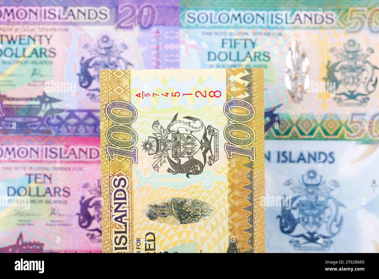 Solomon Islands money - dollar a business background Stock Photo - Alamy