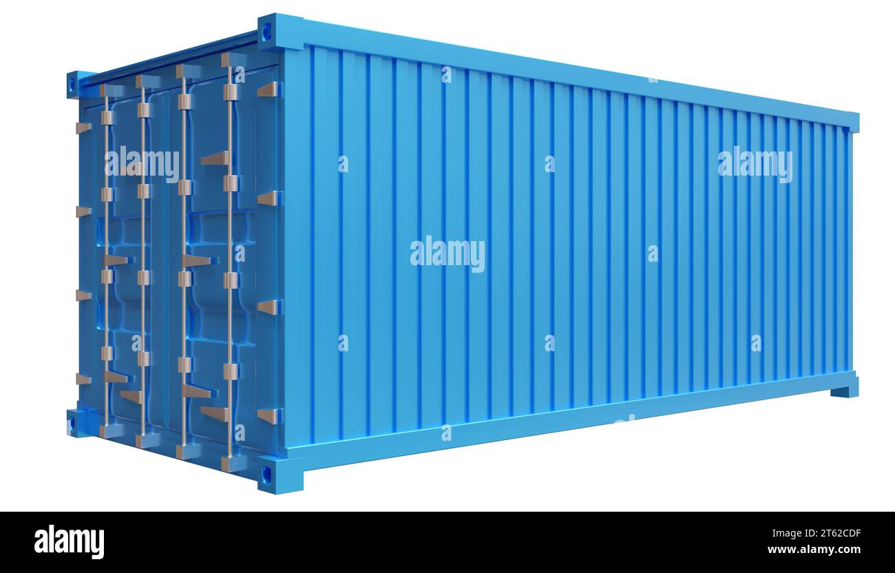 White shipping cargo container logistics hi-res stock photography and ...