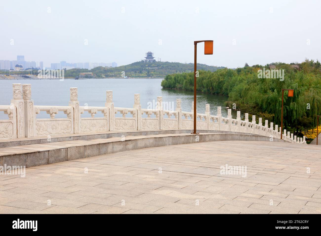 Parapet of stone bridge Stock Photo - Alamy