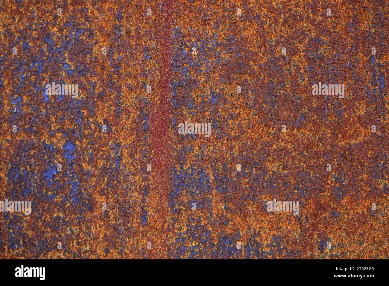 Oxidizing steel plate Stock Photo - Alamy