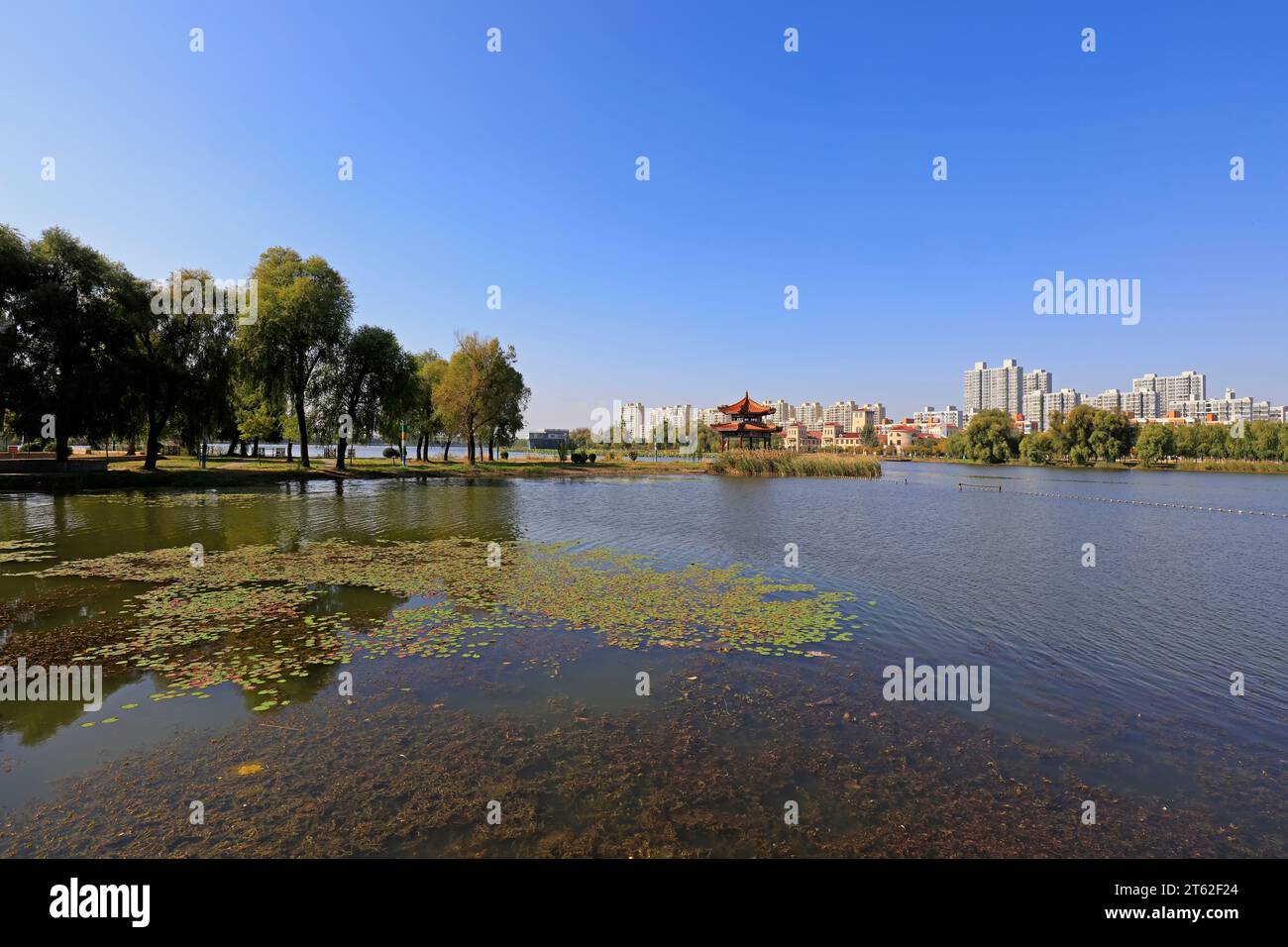 Architectural scenery of parks Stock Photo - Alamy
