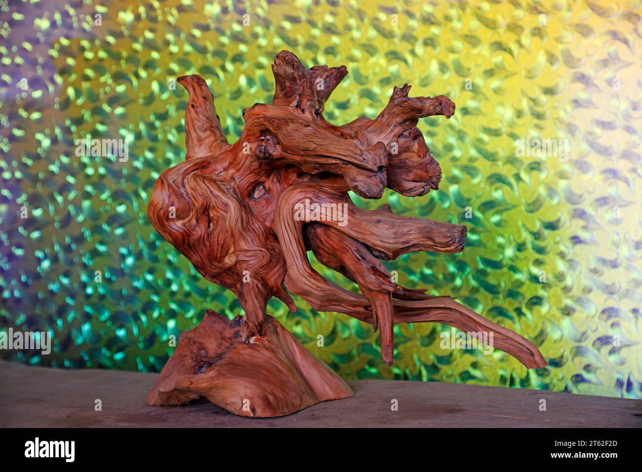 Root carving crafts Stock Photo - Alamy