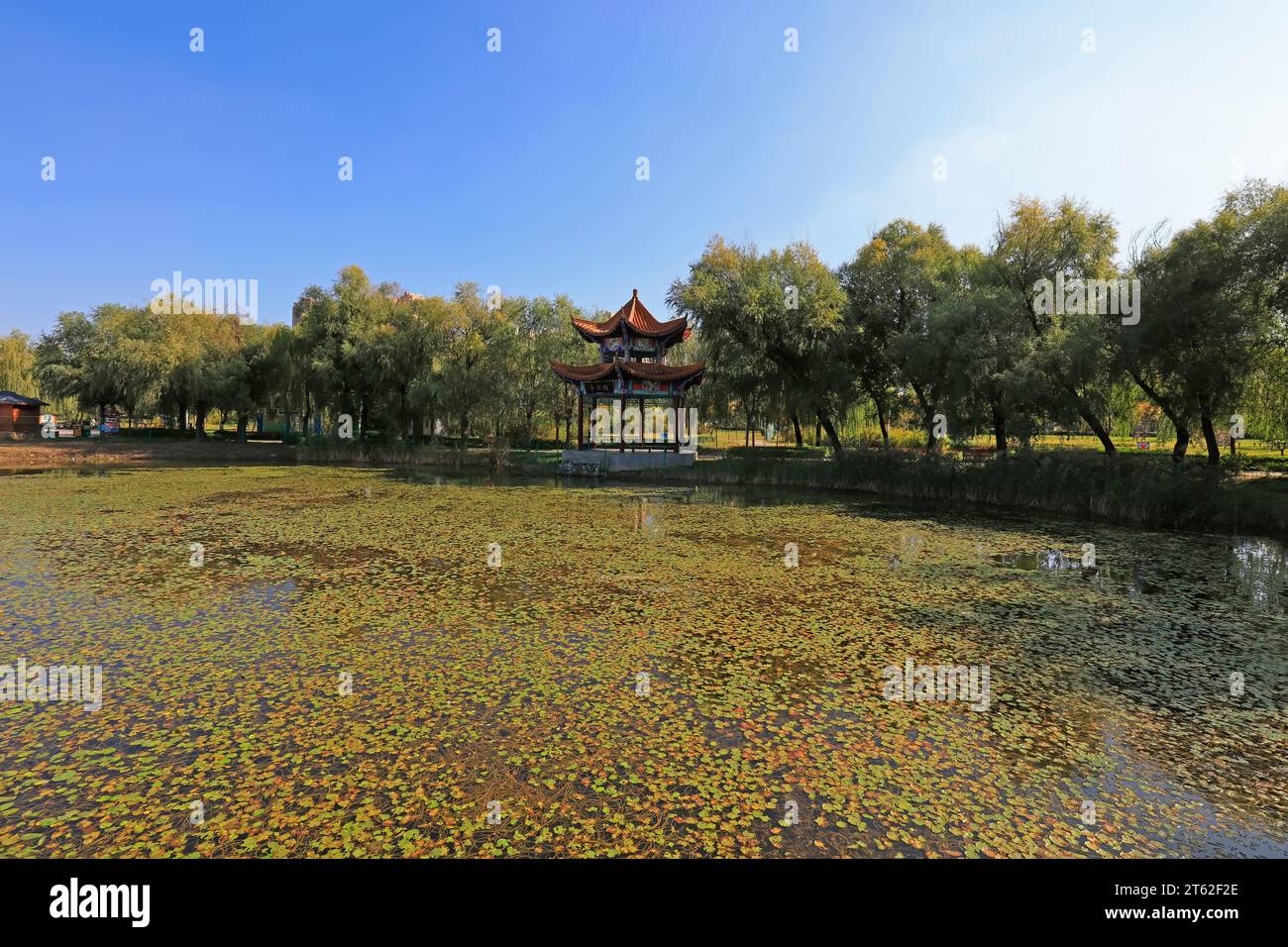 Architectural scenery of parks Stock Photo - Alamy