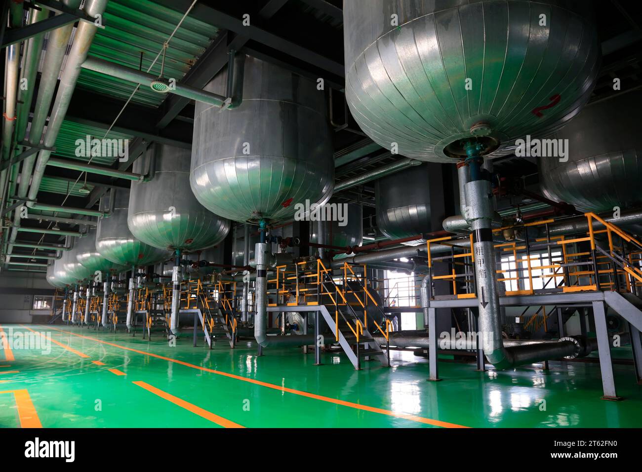 Factory storage tank Stock Photo - Alamy