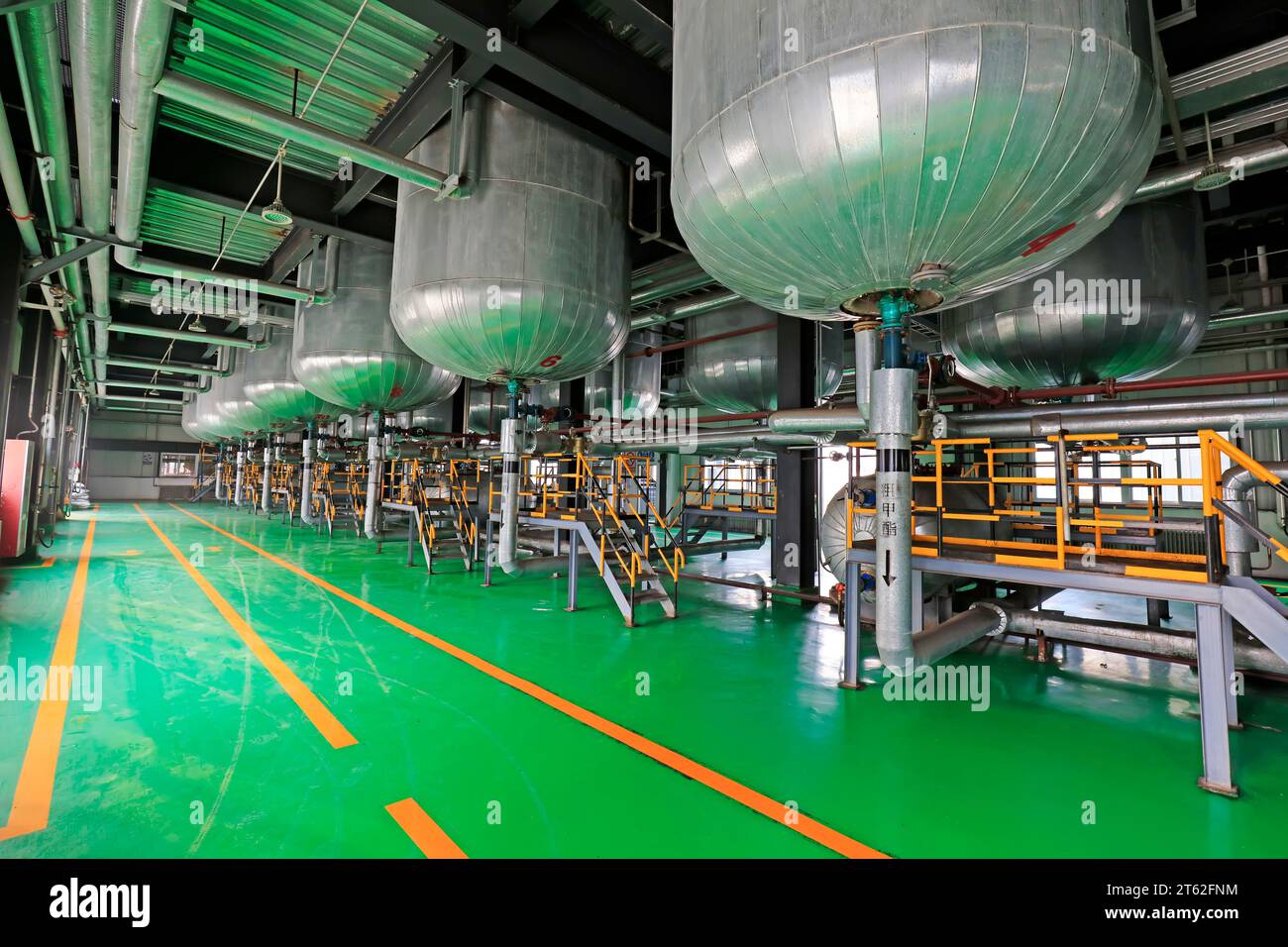 Factory storage tank Stock Photo - Alamy