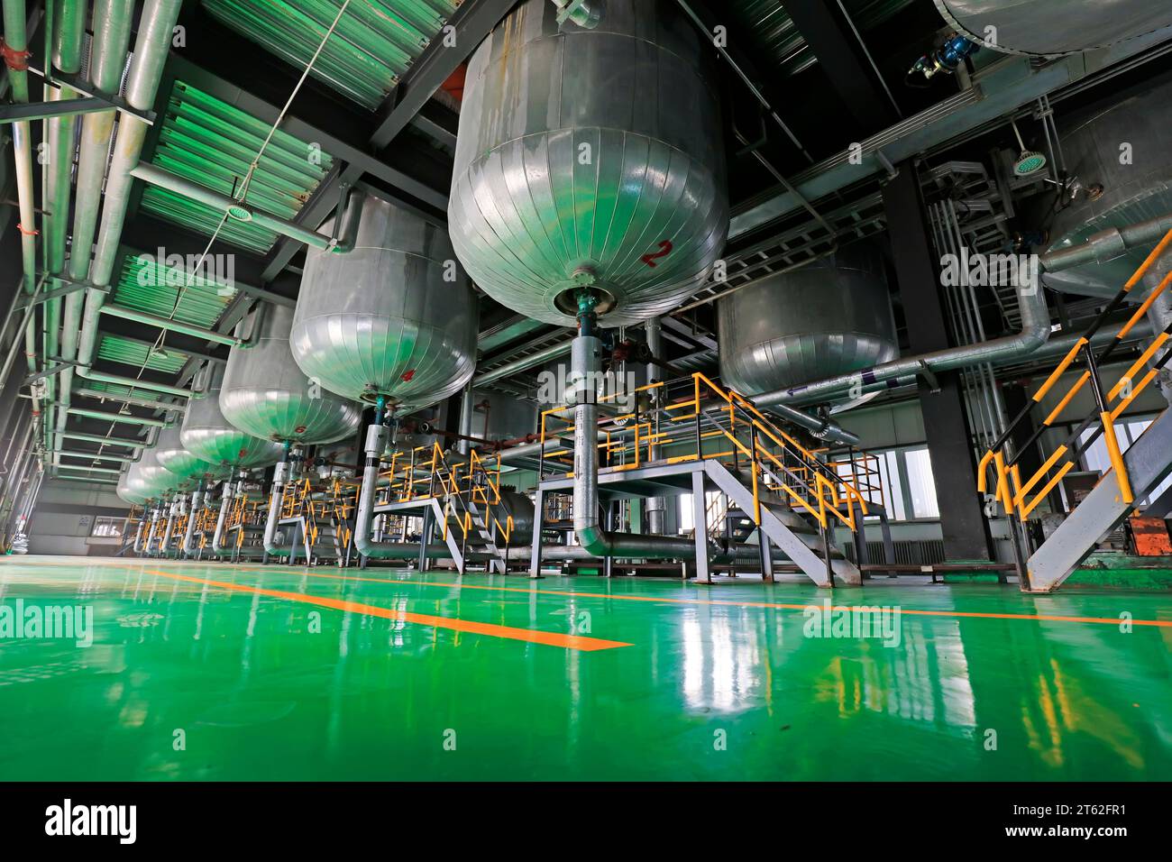 Factory storage tank Stock Photo - Alamy