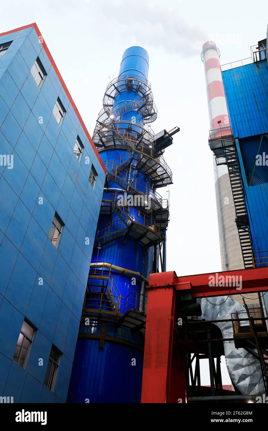 environmental protection facilities in a factory Stock Photo - Alamy