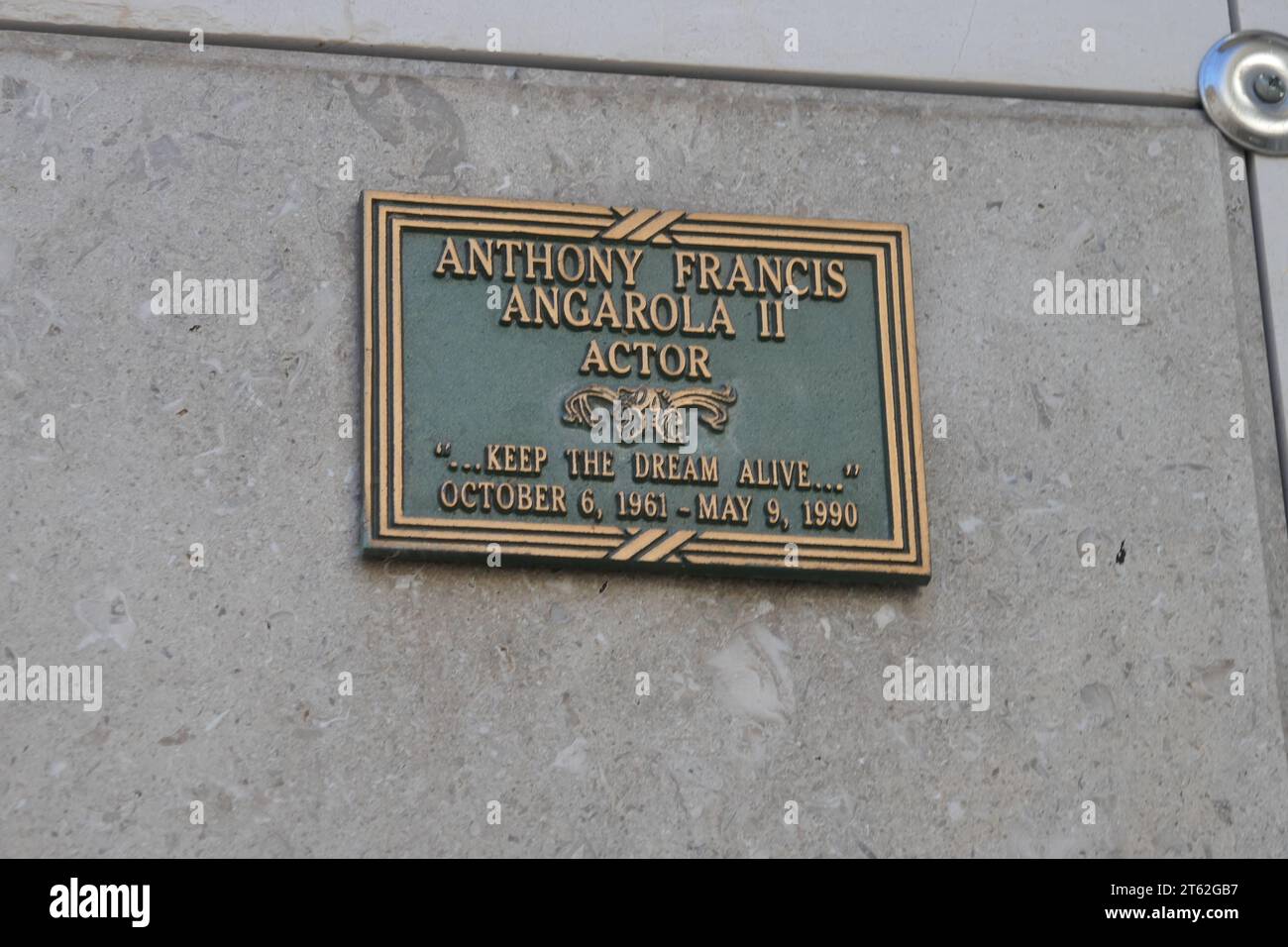 Los Angeles, California, USA 6th November 2023 Actor Anthony Angarola ...