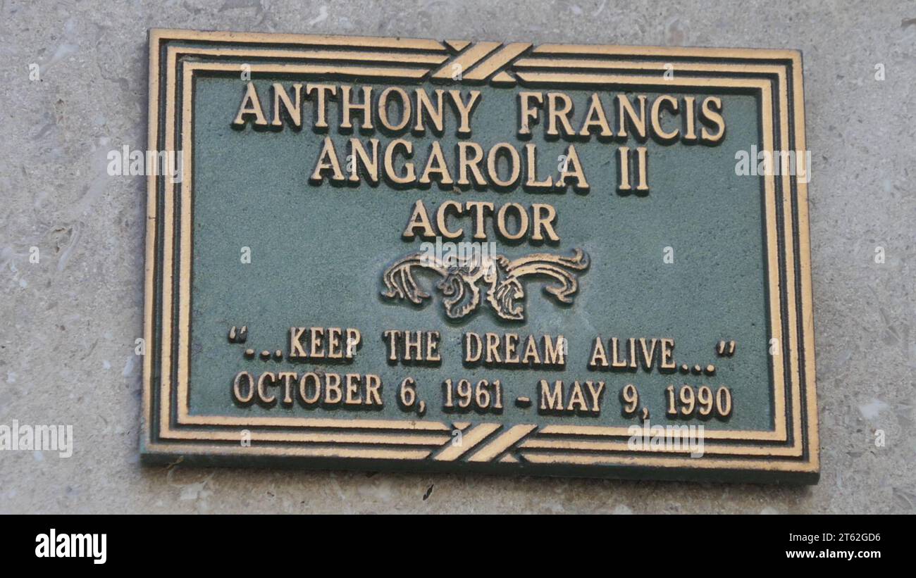 Los Angeles, California, USA 6th November 2023 Actor Anthony Angarola ...