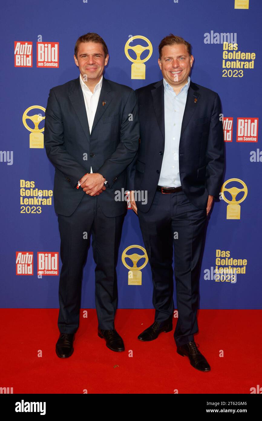 Das Goldene Lenkrad 2023 Alexander Sixt, Konstantin Sixt bei der ...