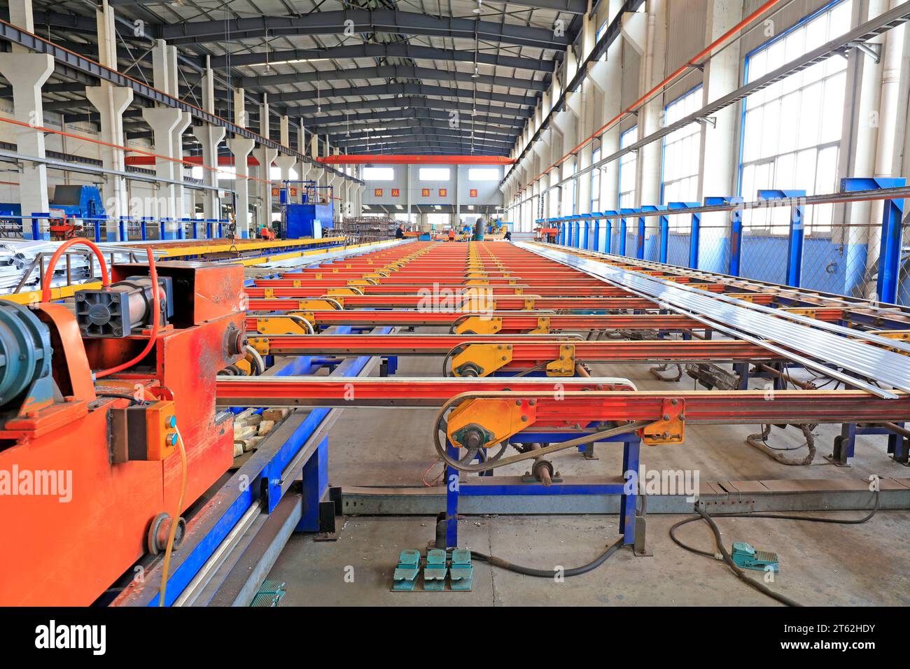 Industrial production line Stock Photo - Alamy