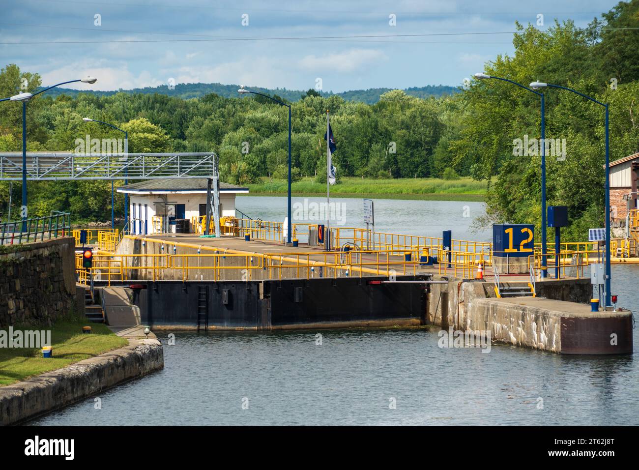 The Lock 18 Along the Historic Lake Erie Canal Stock Photo - Alamy