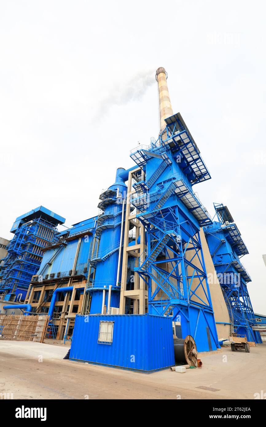 Factory environmental protection facilities Stock Photo - Alamy