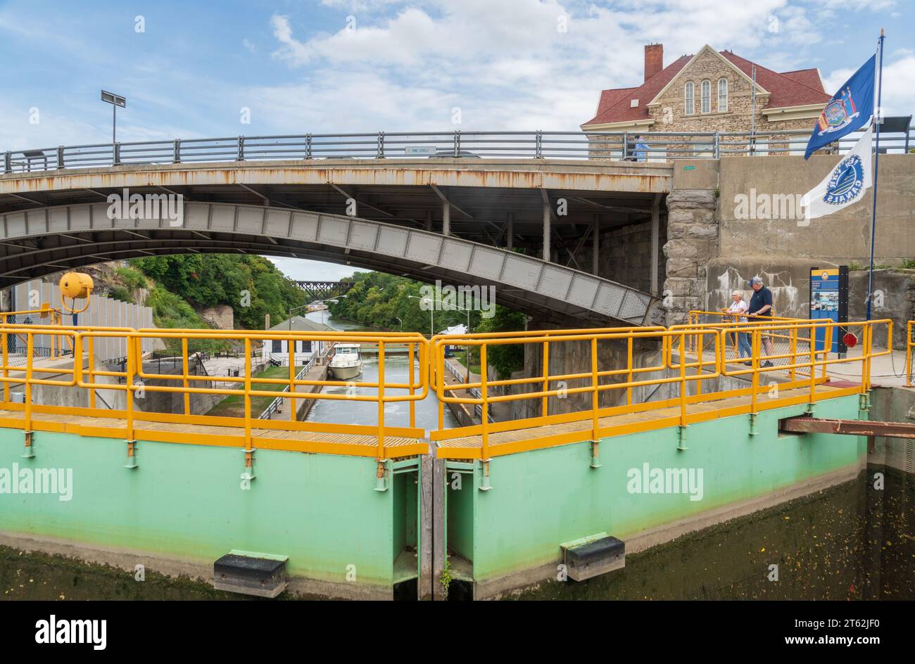 Erie canal lock exploration hi-res stock photography and images - Alamy