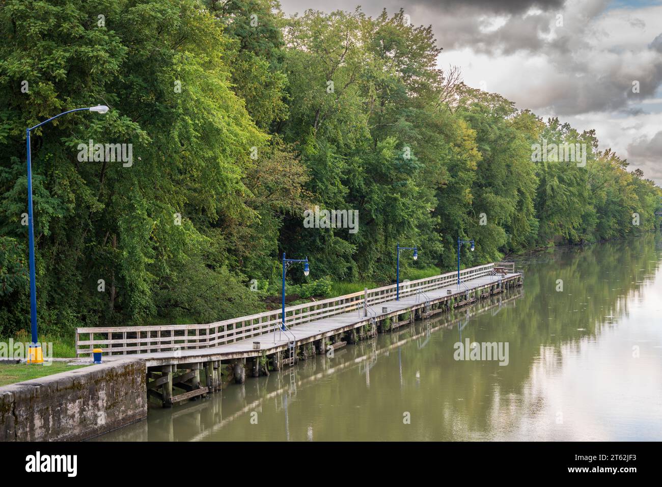 The Historic Lock #C-9 in Upstate New York Stock Photo - Alamy
