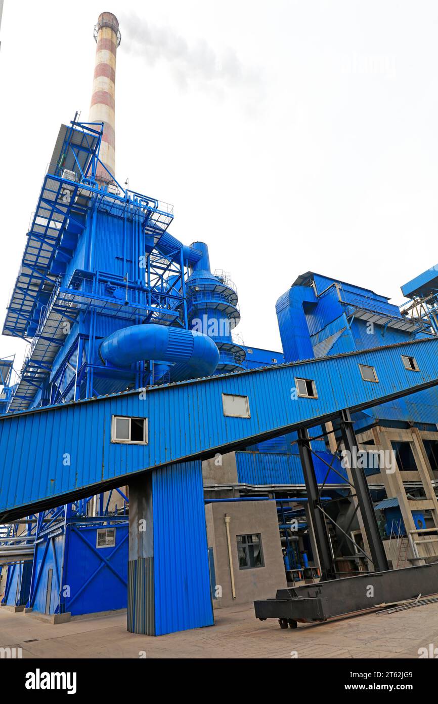 Factory environmental protection facilities Stock Photo - Alamy