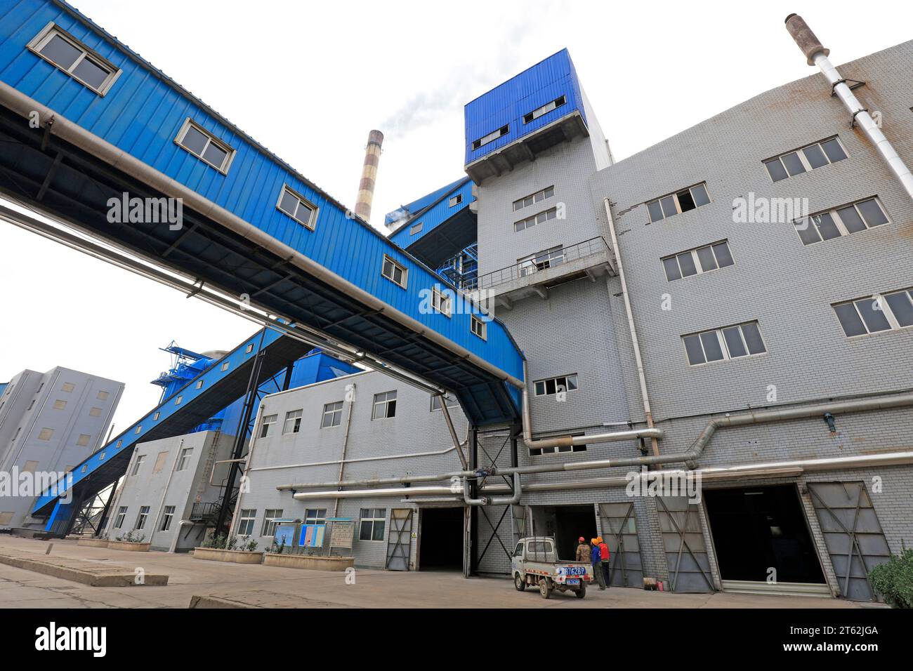 Factory environmental protection facilities Stock Photo - Alamy