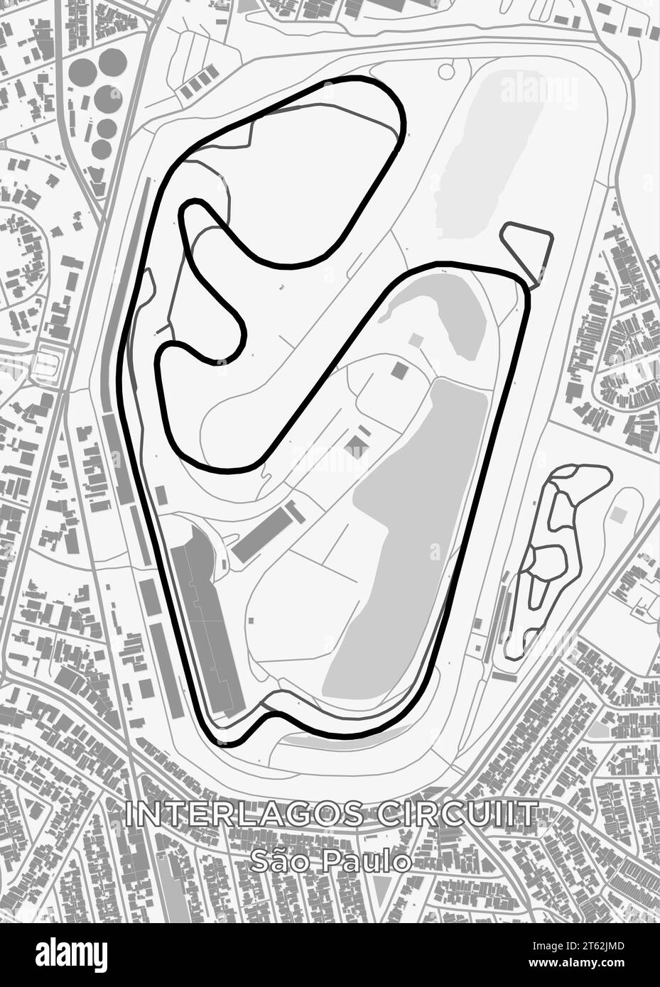 The Autódromo José Carlos Pace, better known as Interlagos, is a 4.309 ...
