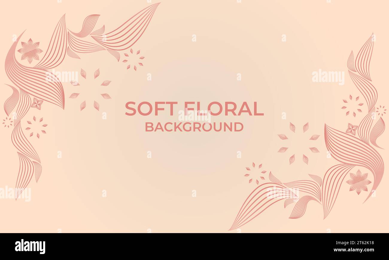 beautiful flower petals background design Stock Vector Image & Art - Alamy