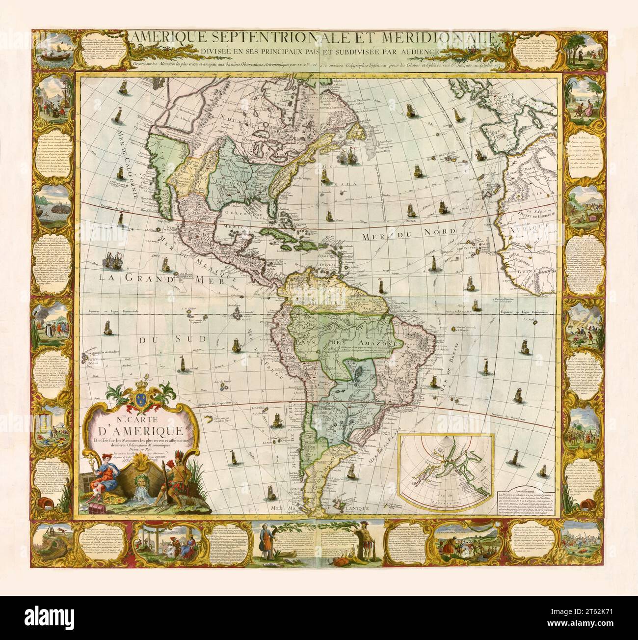 Canada map old vintage hi-res stock photography and images - Alamy