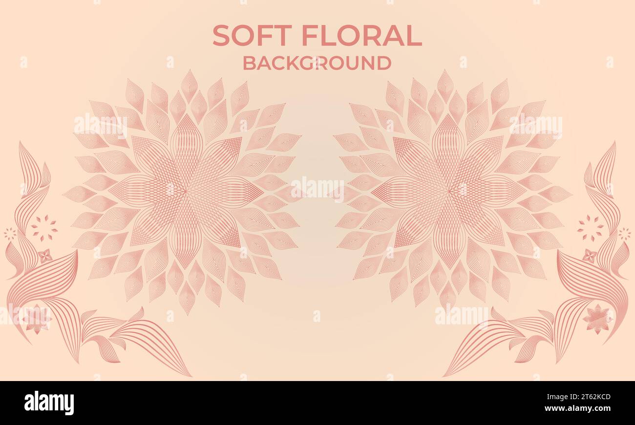 beautiful flower petals background design Stock Vector Image & Art - Alamy
