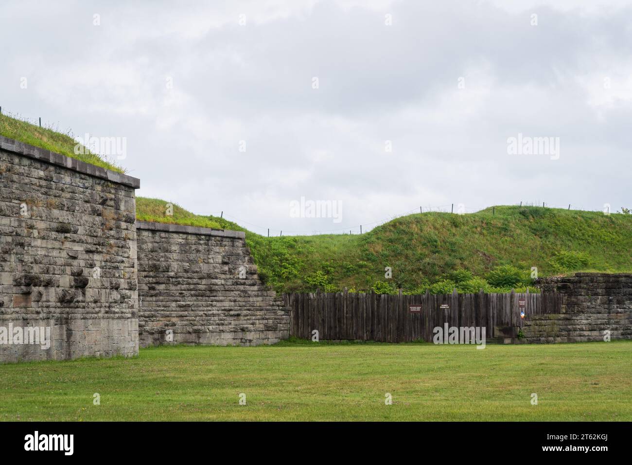 Historic Fort Ontario in Upstate New York, Oswego Stock Photo - Alamy