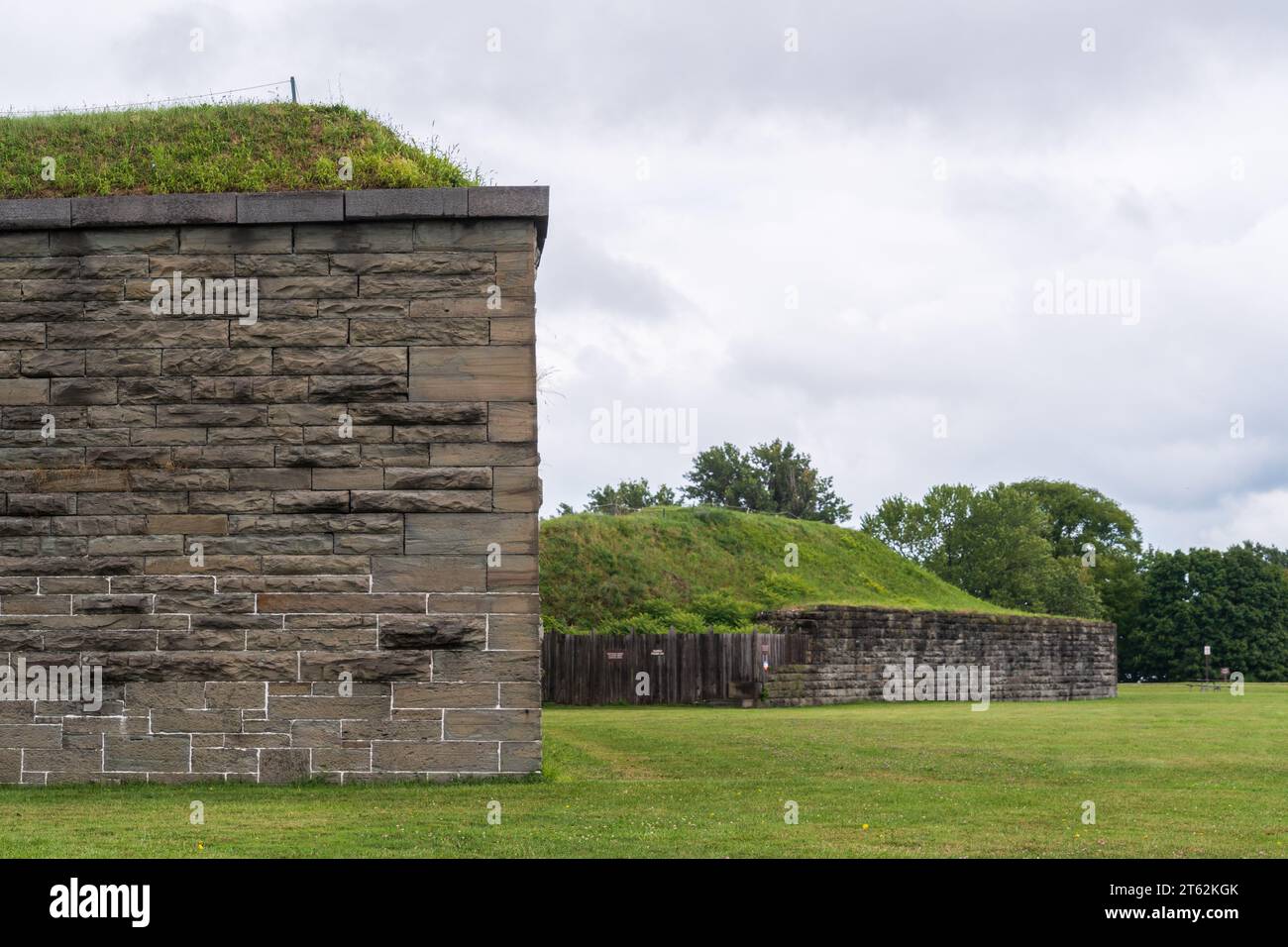 Historic Fort Ontario in Upstate New York, Oswego Stock Photo - Alamy