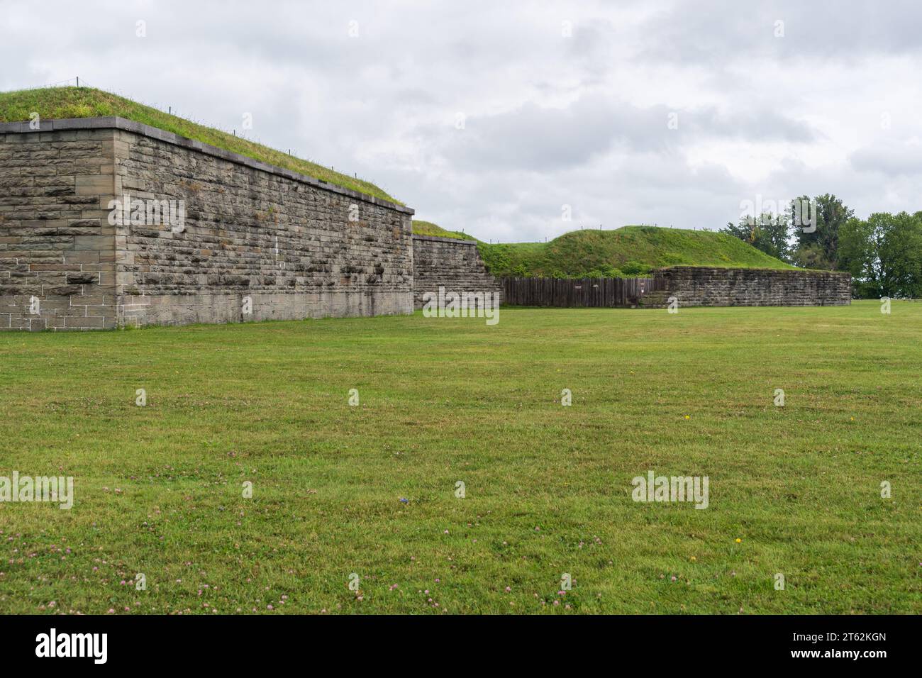 Historic Fort Ontario in Upstate New York, Oswego Stock Photo - Alamy