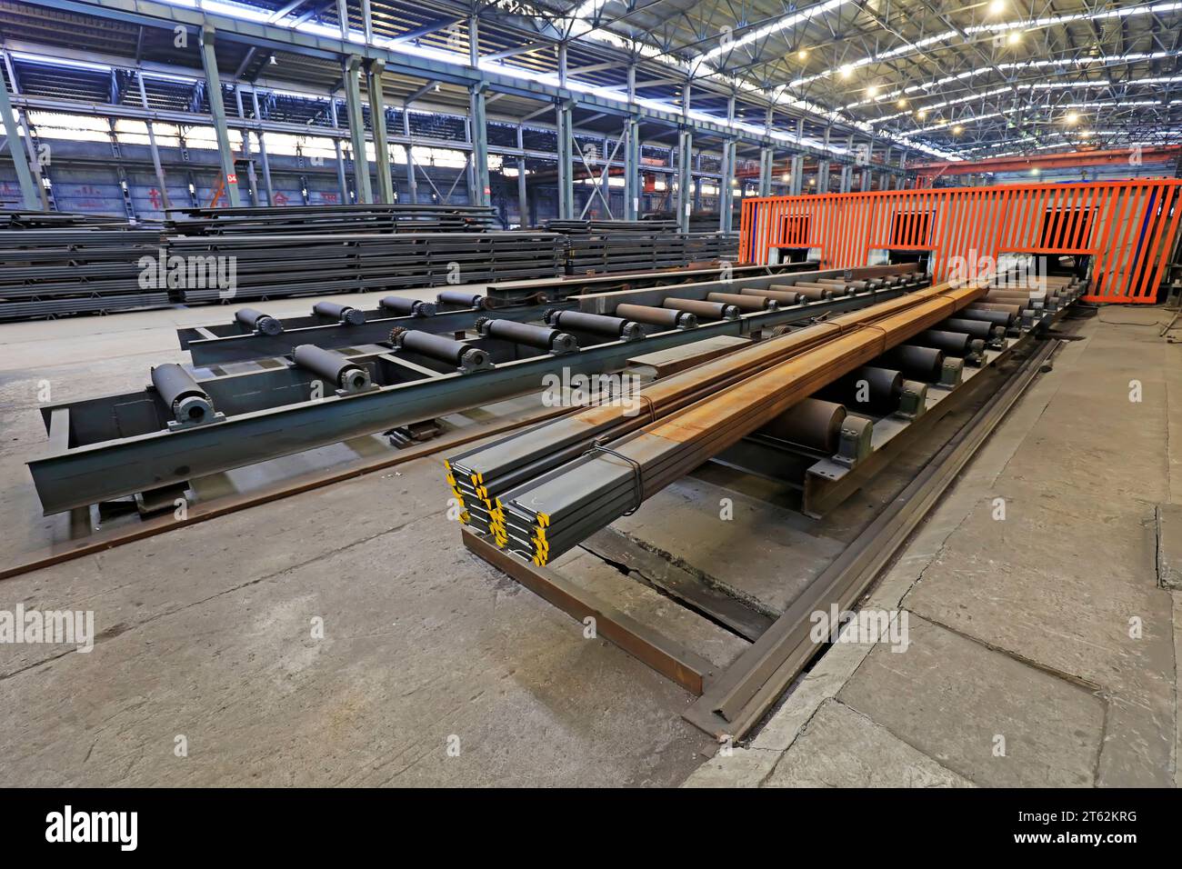 Production line of marine materials manufacturing Stock Photo - Alamy