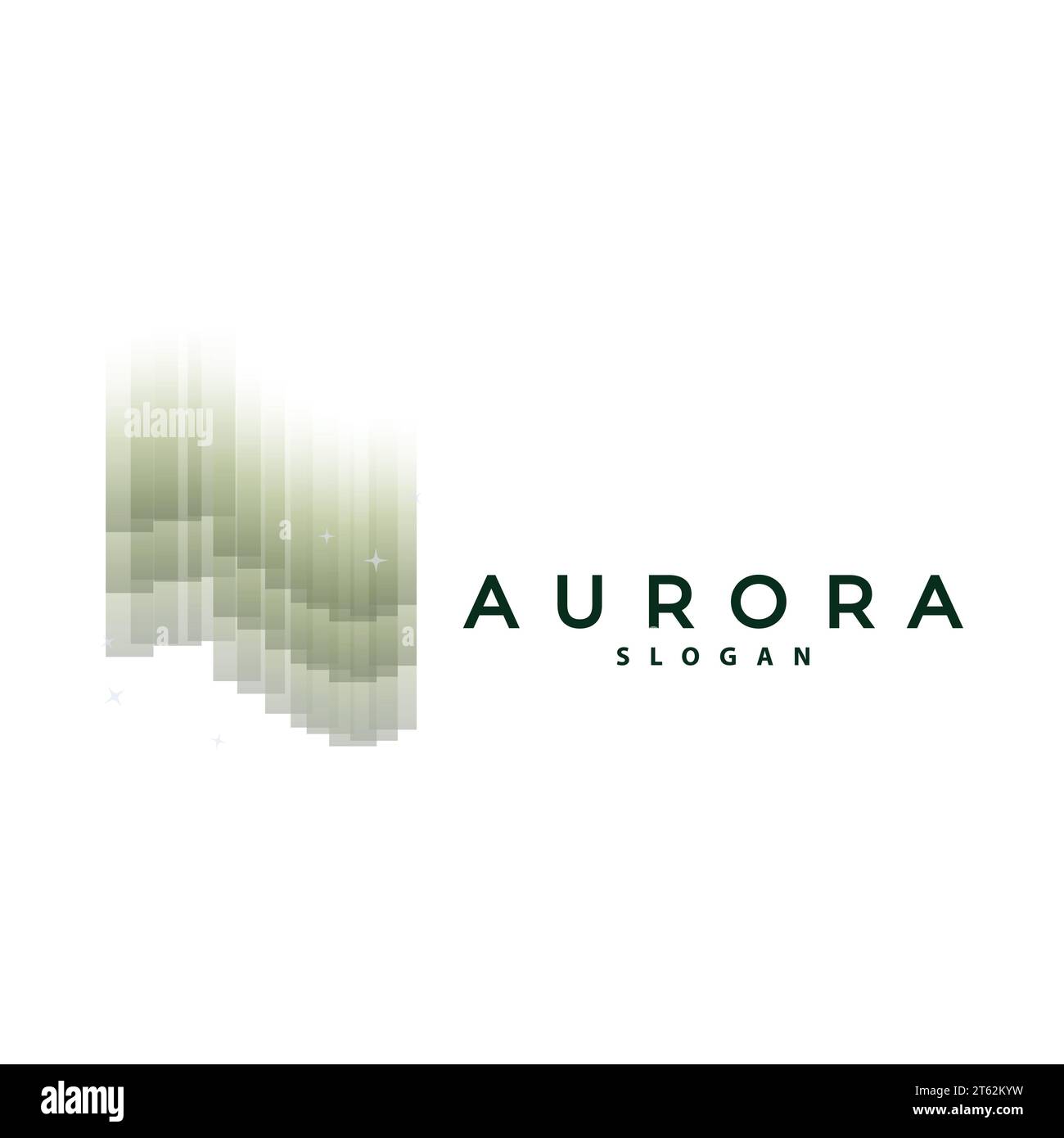 Aurora Logo, Light Wave Vector, Nature Landscape Design, Product Brand ...