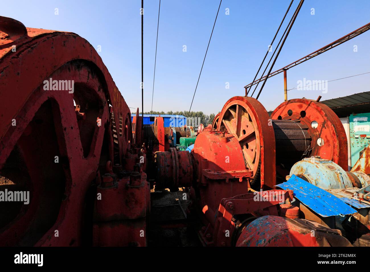 Mine crane hi-res stock photography and images - Alamy