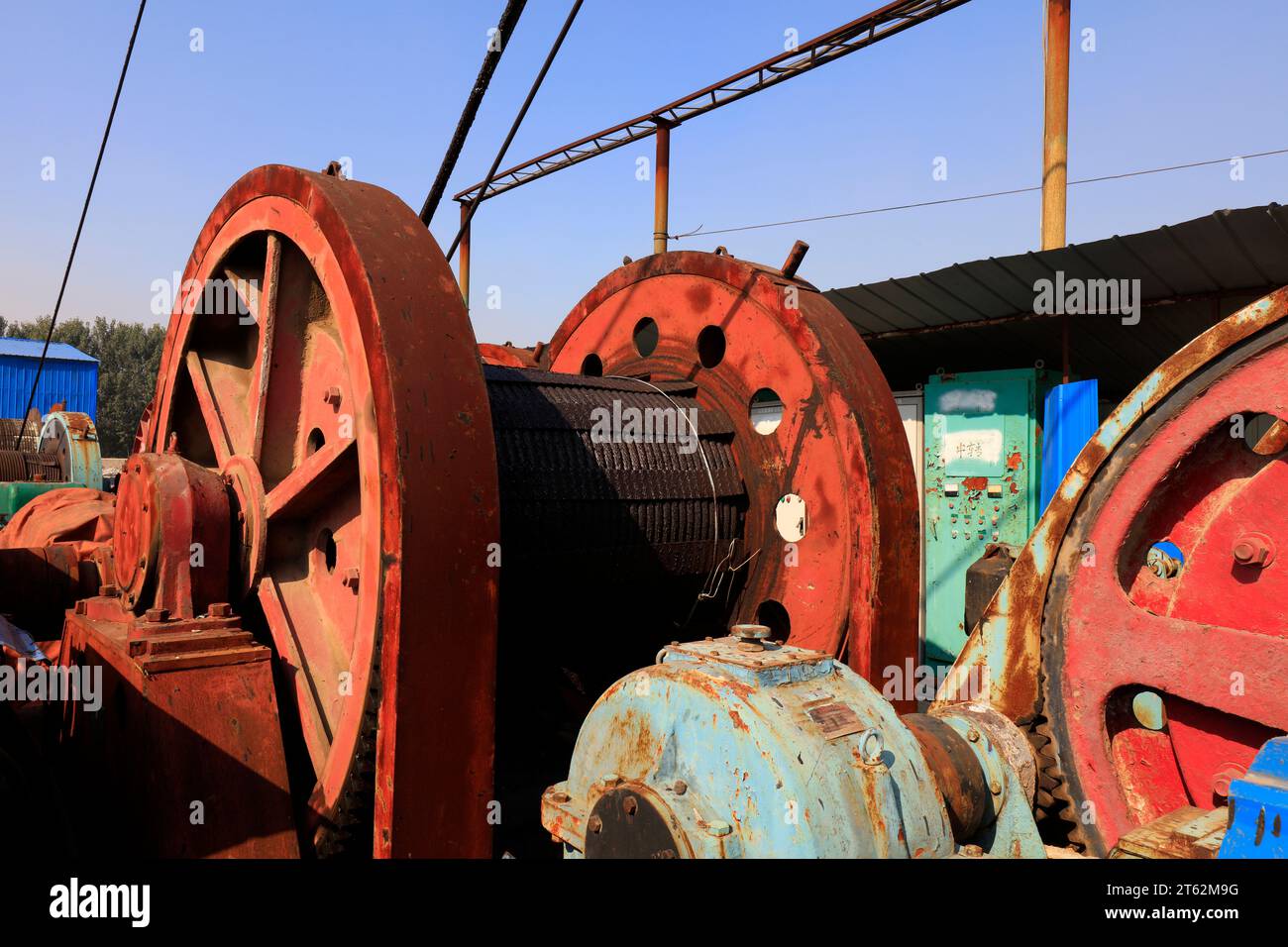 Mine crane hi-res stock photography and images - Alamy