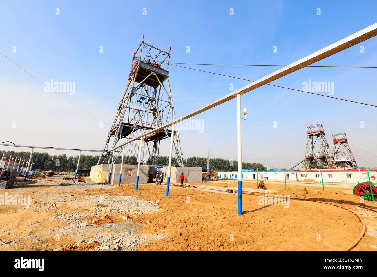 mine in mining area Stock Photo - Alamy