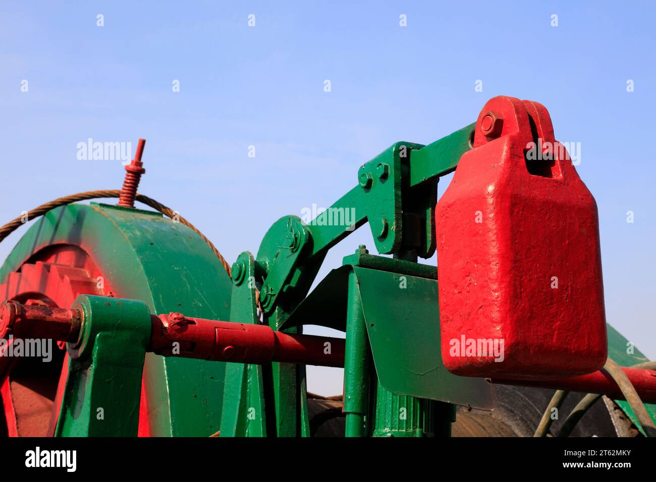 Mine crane in a mining area Stock Photo - Alamy