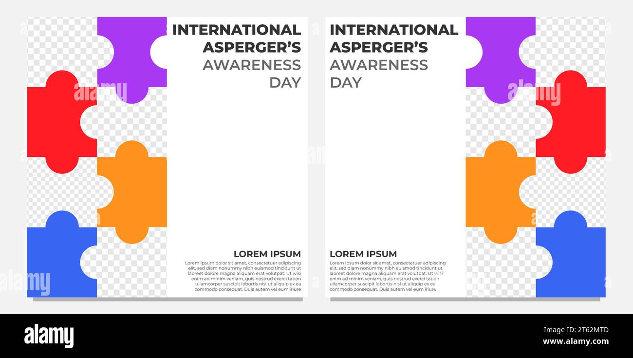 Aspergers syndrome concept Stock Vector Images - Alamy